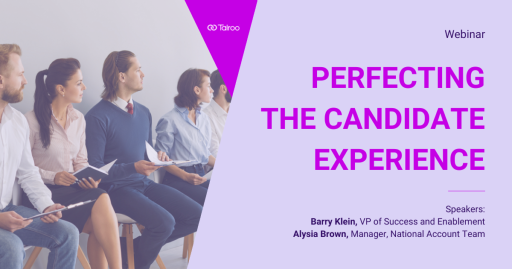On-Demand: Perfecting the Candidate Experience | Talroo
